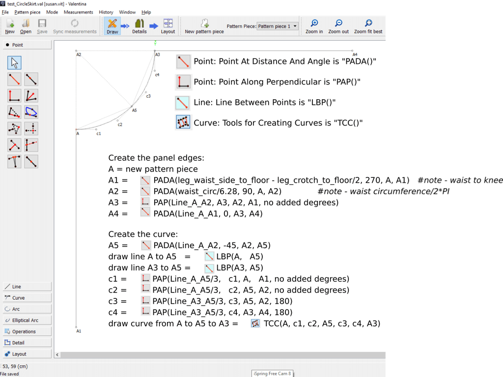 Circle Skirt pattern - Patterns - Seamly Patterns Forum