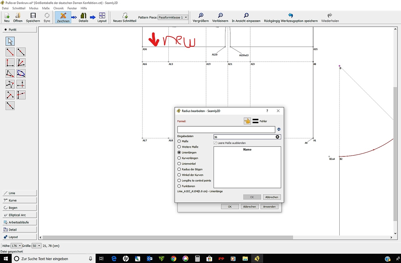 Transfer line dimensions - Documentation / How to - Seamly Patterns Forum
