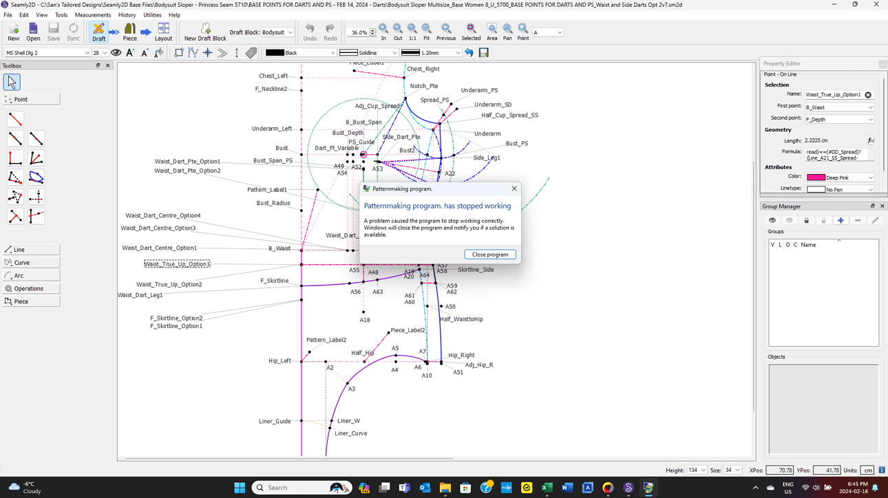 Formula Using a Variable - Documentation / How to - Seamly Patterns Forum