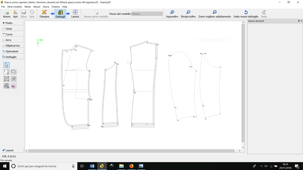 Men Jackets and Trousers (screenshot) - Patterns - Seamly Patterns Forum