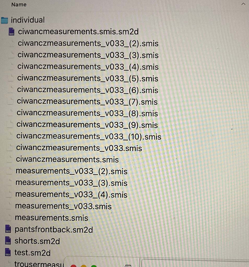 Confusion in saved measurement files - Bug Reports / Issues - Seamly Patterns Forum