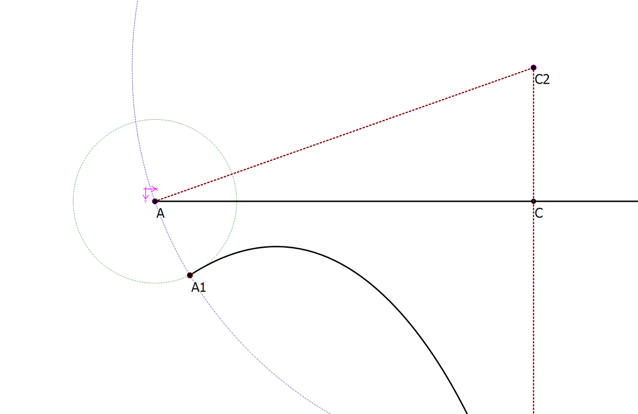 Drawing An Arc Between Two Points On A Circle How Do I Seamly Patterns Forum