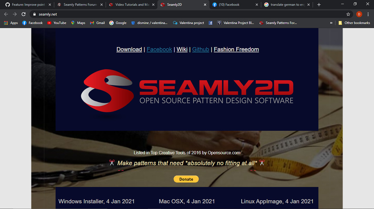 Video Tutorials and Manual for Seamly - Site/Internet presence - Seamly Patterns Forum
