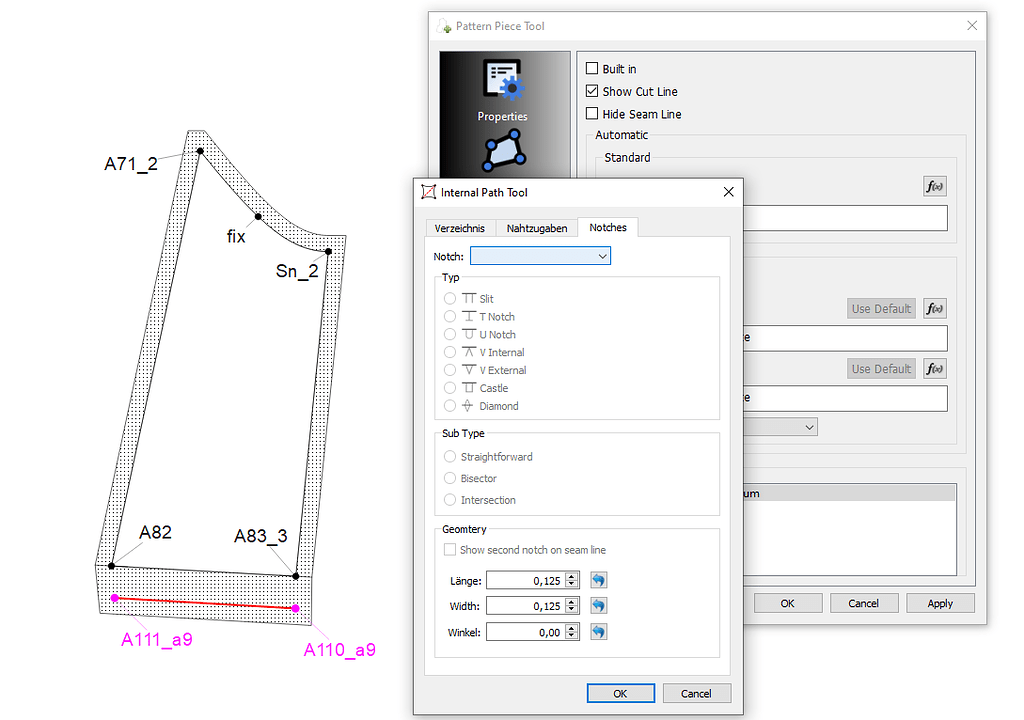 Notches on custom seam allowance - Bug Reports / Issues - Seamly Patterns Forum