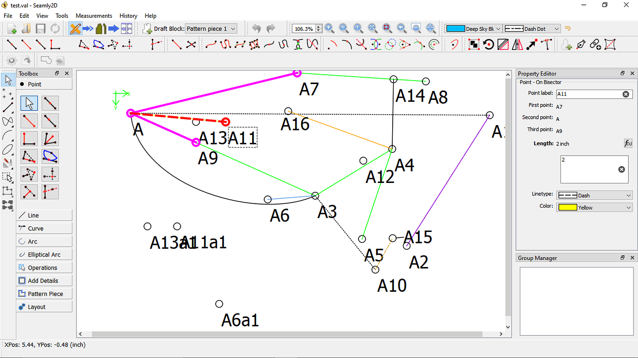 "Add new pattern piece" tutorial - Documentation / How to - Seamly Patterns Forum