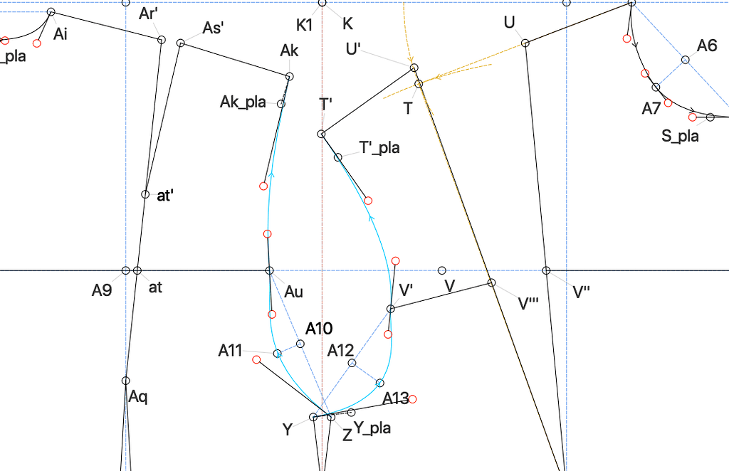 Distorted curve / Courbe qui se déforme - Documentation / How to - Seamly Patterns Forum
