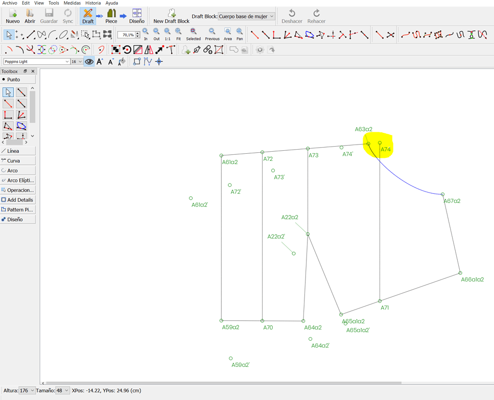 Error: Intersection Point of Curve & Axis - Bug Reports / Issues - Seamly Patterns Forum