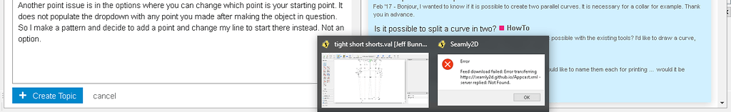 Possible bugs - Bug Reports / Issues - Seamly Patterns Forum