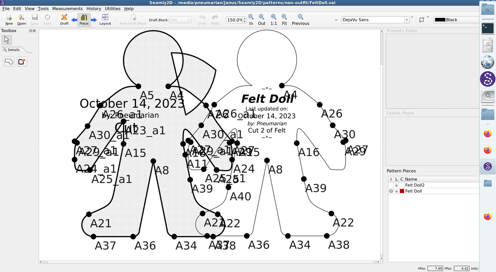 Odd occurance in Piece Mode - Bug Reports / Issues - Seamly Patterns Forum